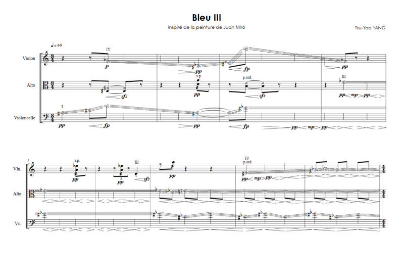 《Bleu I》《Bleu II》《Bleu III》系列作品創作計畫｜楊祖垚｜國藝會補助成果檔案庫